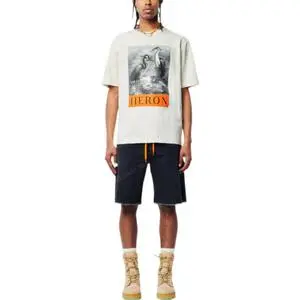 Heron Preston Fw22 Nf Heron Bw T-shir 'white Black