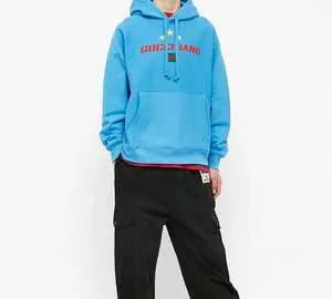 Gucci Band Stars Logo Popover Hoodie - Blue