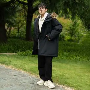 NEW BALANCE Long Puff Down Jacket