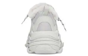 Balenciaga Triple S Sneakers With Faux Fur Detail