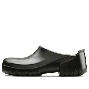 BIRKENSTOCK A640 Polyurethane Clogs - Black