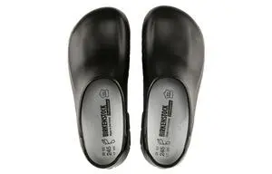 BIRKENSTOCK A640 Polyurethane Clogs - Black