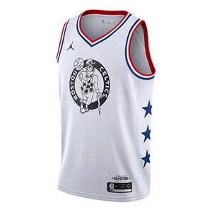 JORDAN Nba 2019 All-star Boston Celtics Kyrie Irving Jersey - White