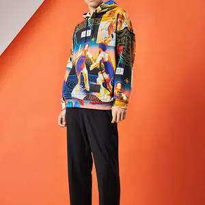 LI-NING Paris Fashion Week Fw20 Series Loose Pullover Hoodie