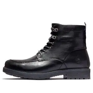 Timberland Oakrock Waterproof Lace Up Zip Up Boots - Black