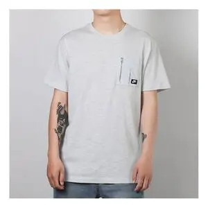 Nike Zipper Pocket Short Sleeve T-shirt - Grey