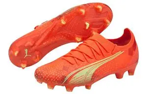 PUMA Ultra Play Fg Ag Cleats - Orange/gold