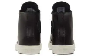 CONVERSE Chuck Taylor All Star High Top Leather Sneakers - Black