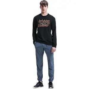 LI-NING X Phil Hackett Graphic Loose Fit Sweatshirt 'black - Black/multi-color