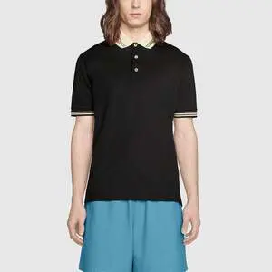 Gucci Ss21 Interlock Double G Short Sleeve Polo Shirt
