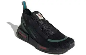 Adidas Star Wars X Nmd_r1 Spectoo 'boba Fett' Sneakers - Black/green