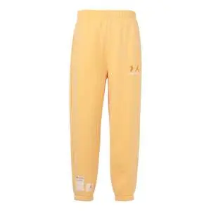 JORDAN X Union La Sweatpants 'yellow - Yellow/white