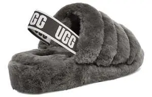 UGG Fluff Yeah Slide - Grey