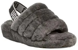 UGG Fluff Yeah Slide - Grey