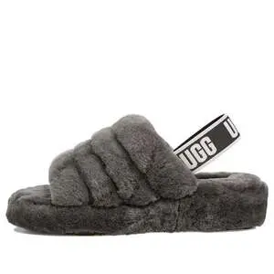 UGG Fluff Yeah Slide - Grey