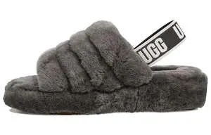 UGG Fluff Yeah Slide - Grey