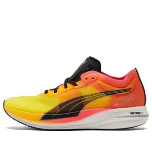 PUMA Deviate Nitro Elite Athletic Sneakers - Yellow