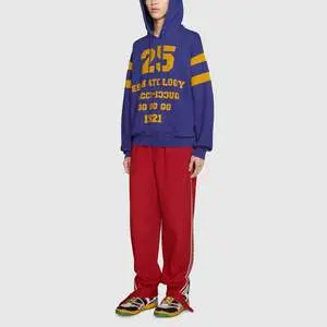 Gucci Ss21 Alphabet Stripe Printing Pullover