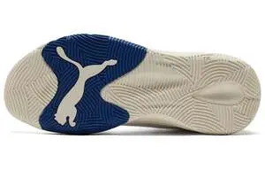 PUMA Rebound Future Evo Mid Top Sneakers - White/blue/red