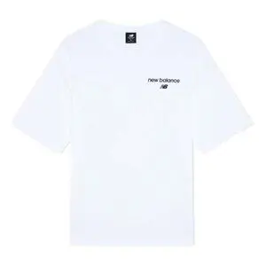 NEW BALANCE New Balance Logo Print T-shirt Asia Sizing 'white Black' White/black