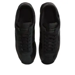 Nike Cortez 'triple Black Polka Dot' Sneakers - Black/black/black