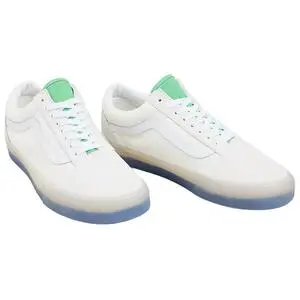 VANS Old Skool Low Top Sneakers - White/blue