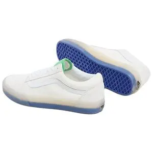VANS Old Skool Low Top Sneakers - White/blue