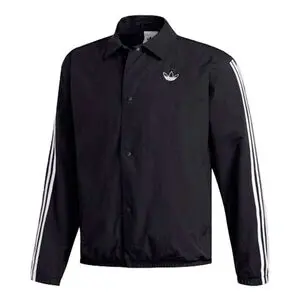 Adidas Originals Trefoil Baseball Jacket - Black