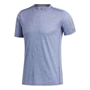 Adidas Reflective Running Sports Short Sleeve - Blue