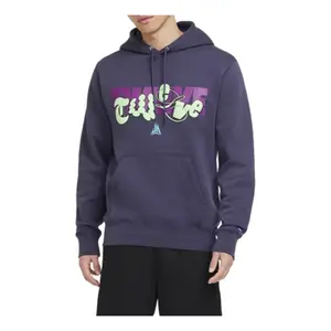 Nike Ja Club Fleece Hoodie 'purple - Purple/blue