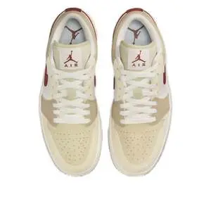JORDAN 1 Low Se Sneakers - Team Gold/red