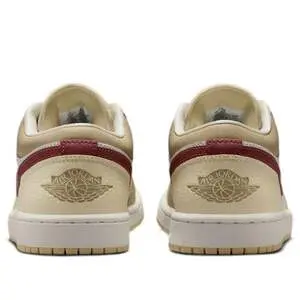 JORDAN 1 Low Se Sneakers - Team Gold/red