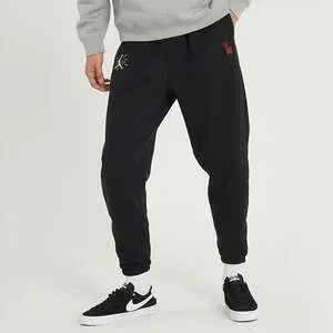 JORDAN J Cny Pant New Year's Edition Logo Embroidered Knit Bundle Feet Sports Pants/trousers/joggers - Black
