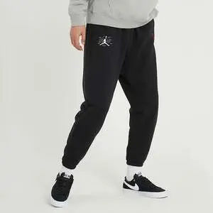 JORDAN J Cny Pant New Year's Edition Logo Embroidered Knit Bundle Feet Sports Pants/trousers/joggers - Black