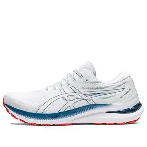 Asics Gel-kayano 29 "white Deep Ocean" Low Top Athletic Shoes - White/blue