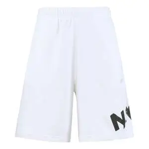 Nike Printing Casual Sports Breathable Shorts - White