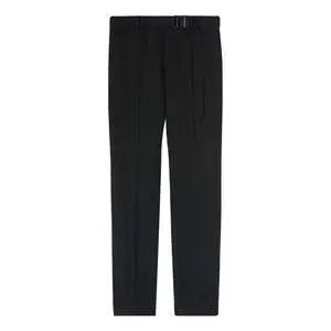 Off-White Belted Trousers - Black