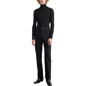Off-White Belted Trousers - Black