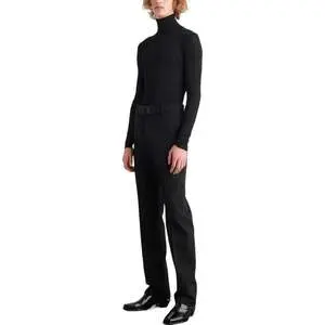 Off-White Belted Trousers - Black