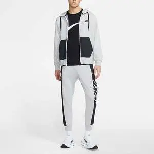 Nike Cardigan Splicing Hooded Jacket