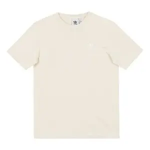 Adidas Originals Adicolor Essentials Solid Color Casual Round Neck Short Sleeve White T-shirt - Default Color