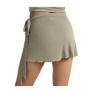 Nike X Skims Stretch Knit Wrap Skirt - Dune