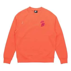Nike Embroidered Crewneck Sweatshirt - Orange
