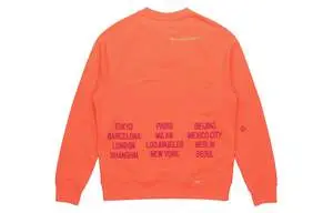 Nike Embroidered Crewneck Sweatshirt - Orange
