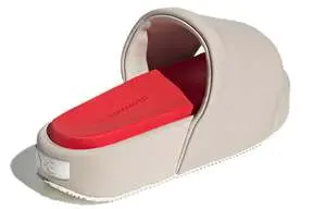 Adidas Y-3 Bliss Slides - Gray/red