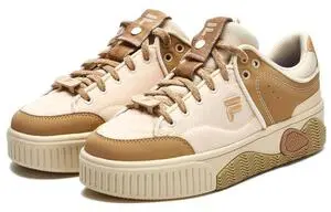 FILA FUSION Stack Skate Shoes - Beige/brown