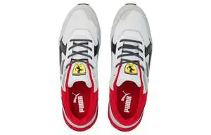 PUMA Scuderia Ferrari Low Racer Motorsport Sneakers - White/red