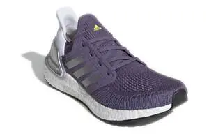 Adidas Ultraboost 20 "tech Purple" Performance Sneakers - White/purple