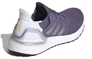 Adidas Ultraboost 20 "tech Purple" Performance Sneakers - White/purple