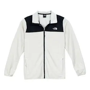 The North Face Logo Fleece Jacket - White